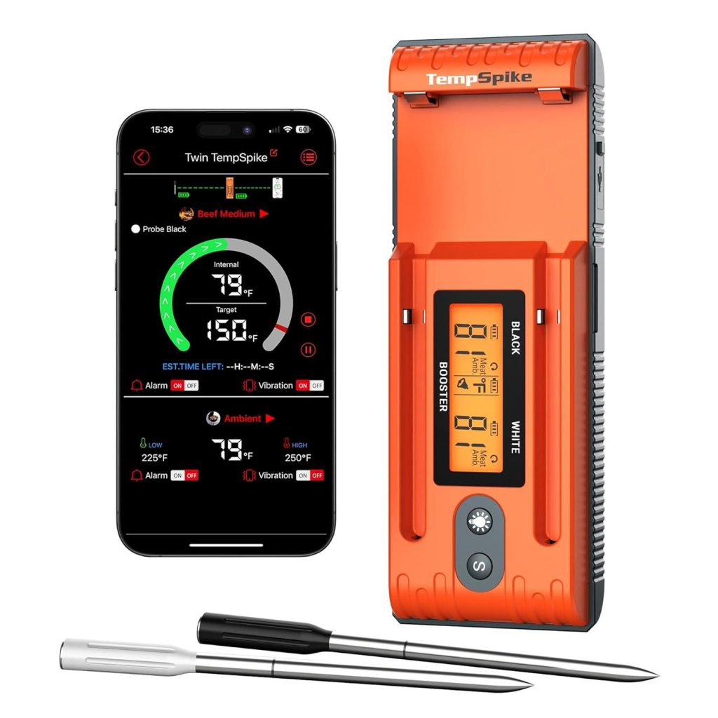 TempSpike Wireless Meat Thermometer for Perfect Grilling